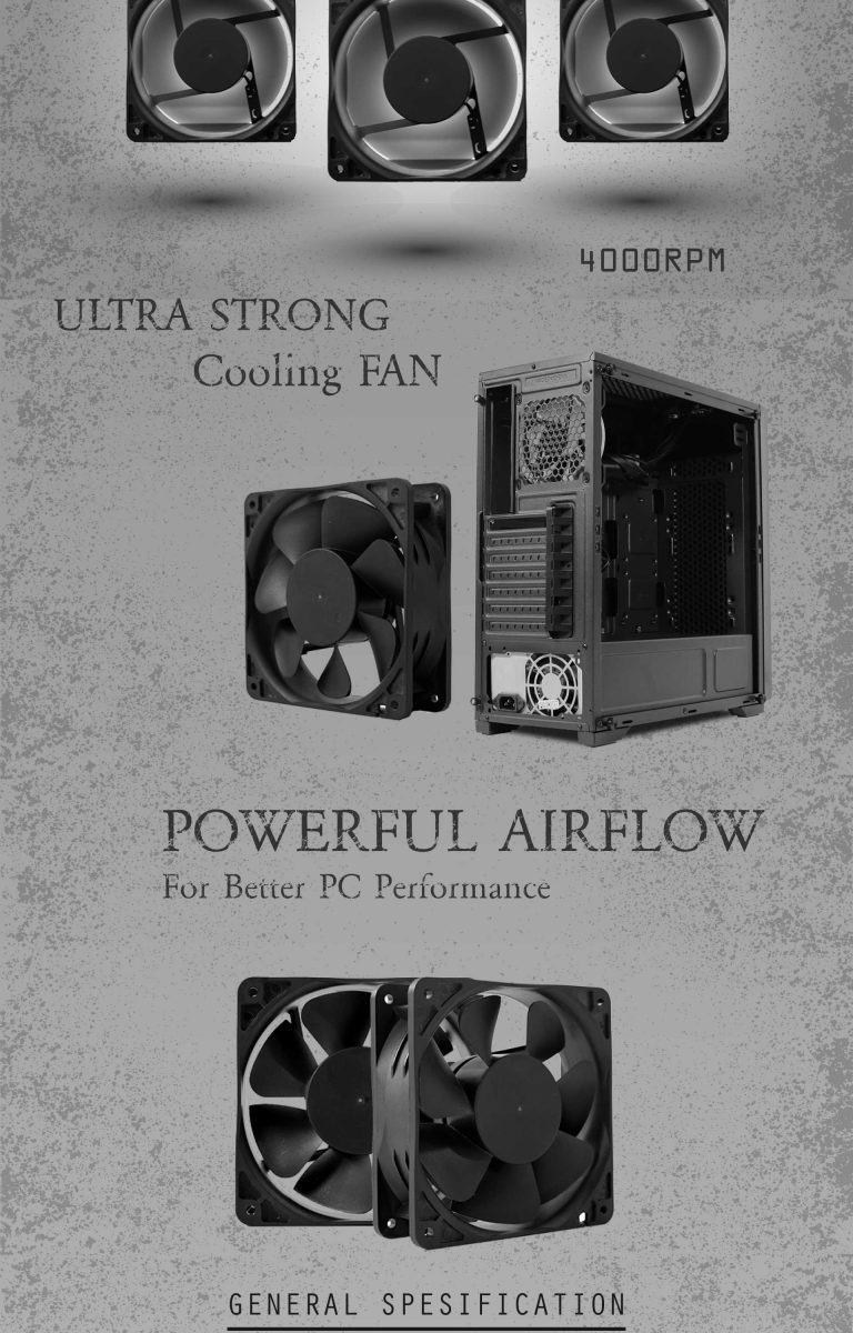 Cube Gaming 4000 RPM FAN – Cube Gaming