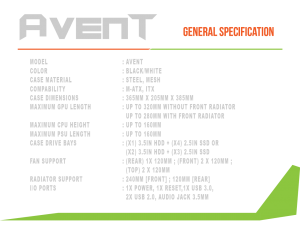 AVENT – Cube Gaming
