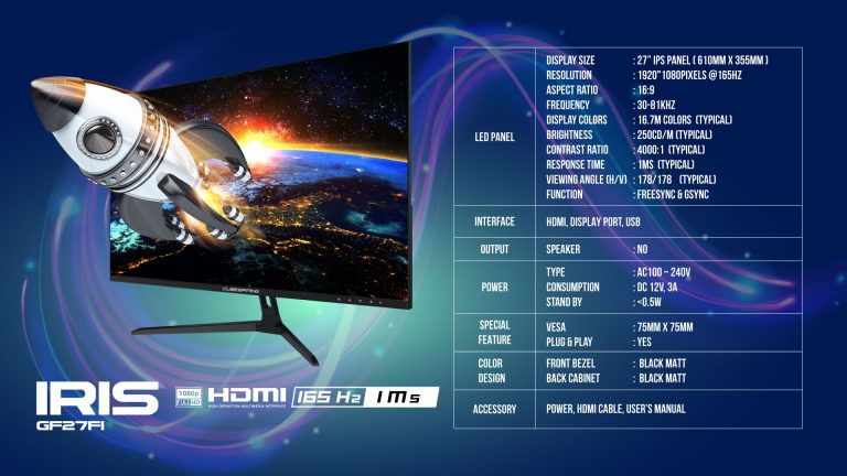 IRIS GF27FI – Cube Gaming